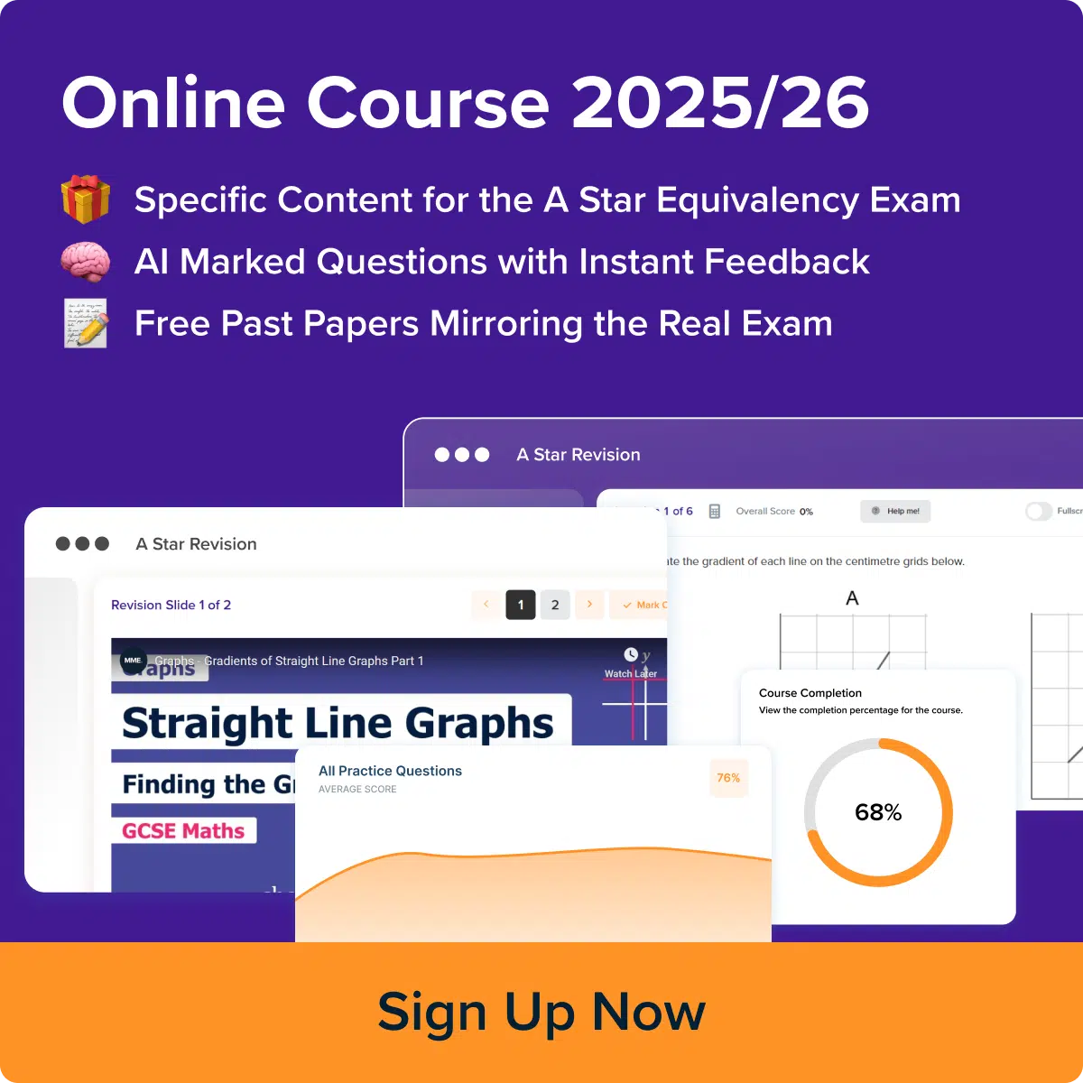 GCSE English Equivalency Test | A Star Equivalency Testing